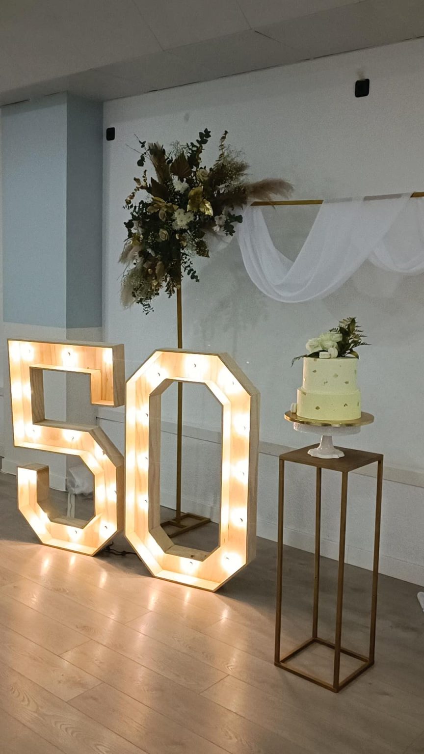Eventos: 50 Aniversario – ZAZU Diseño Decoración y Coordinación de Bodas